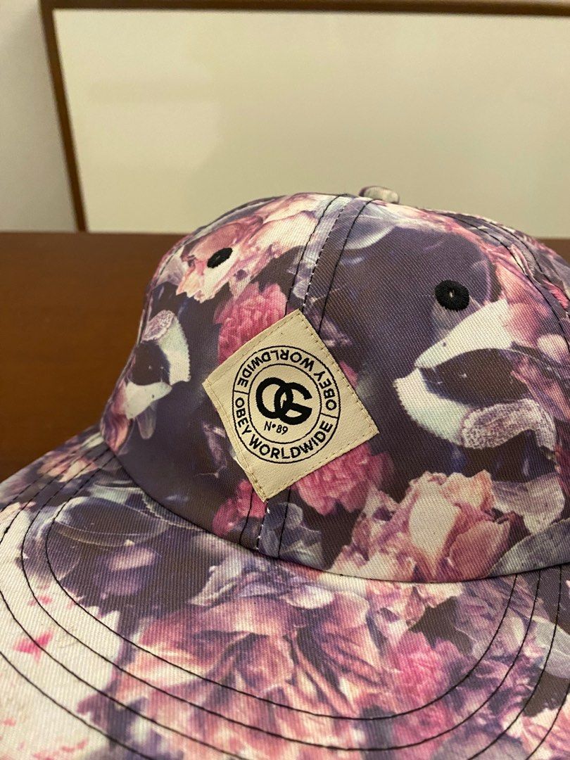Obey Propaganda Floral Cap, Men's Fashion, Watches & Accessories, Cap ...