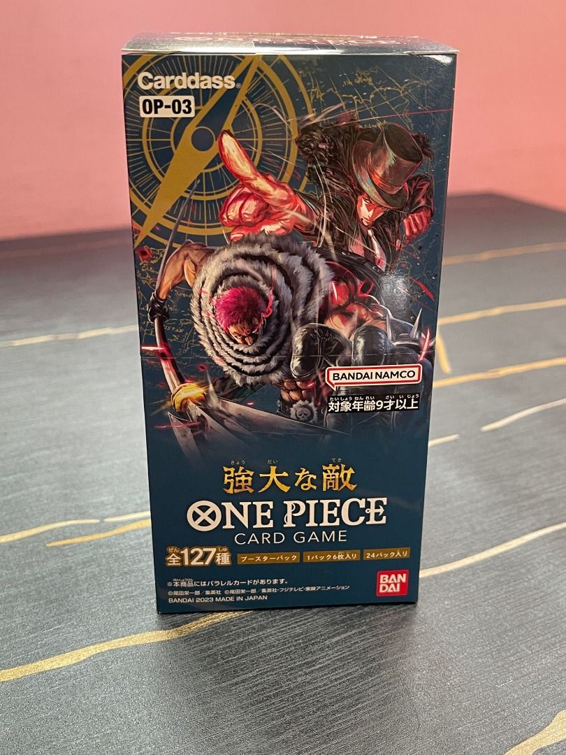 One Piece Card Game Mighty Enemies Booster OP-03 (Jap) [BOX], Hobbies & Toys, Toys & Games on ...