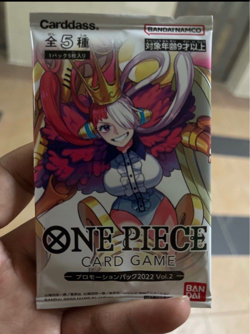 One piece Tcg uta vol 2 promo pack, Hobbies & Toys, Toys & Games on Carousell