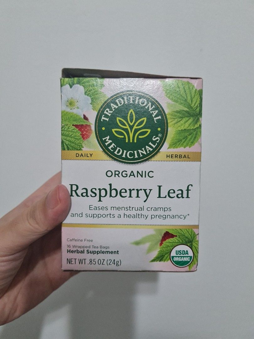 Organic Raspberry Leaf tea, Food & Drinks, Beverages on Carousell