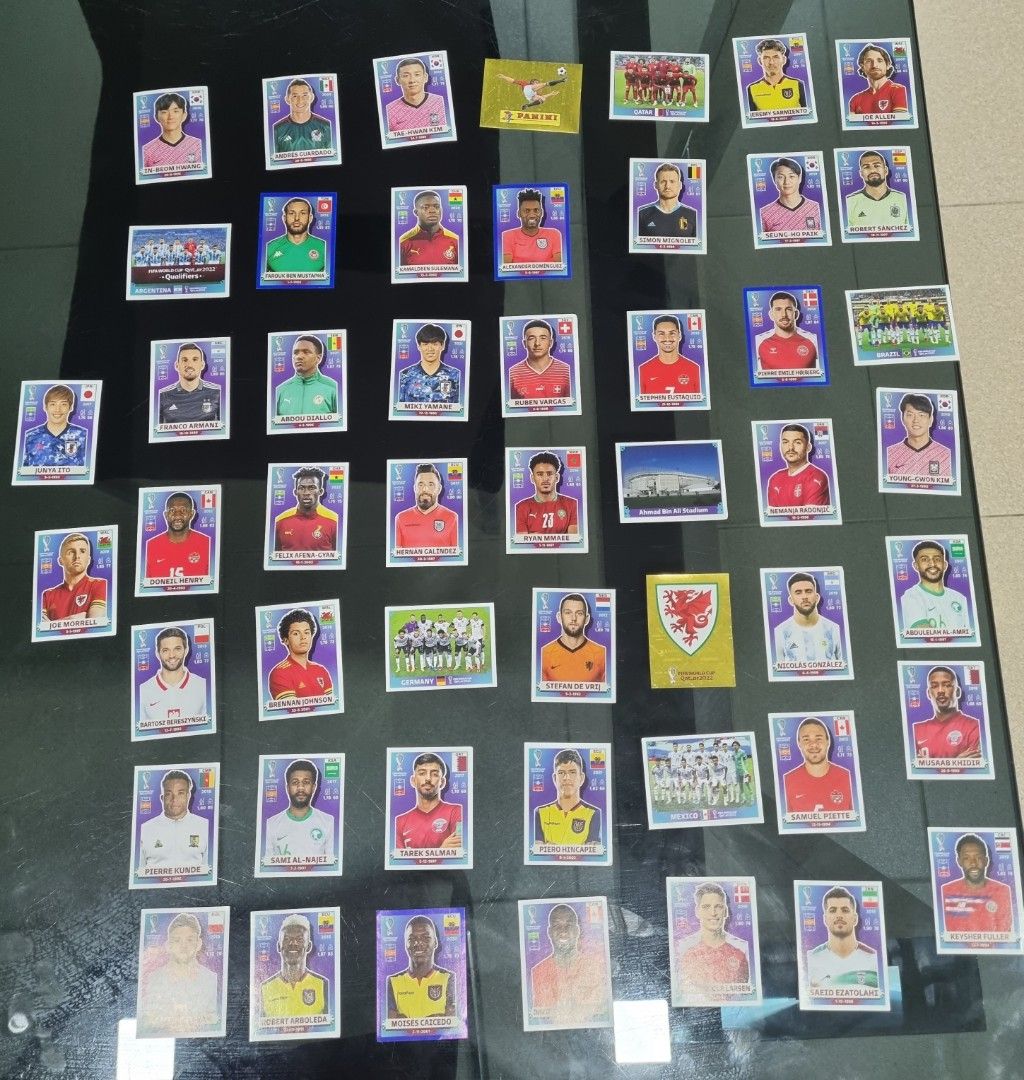 Panini 2022 FIFA World Cup stickers, Hobbies & Toys, Toys & Games on ...