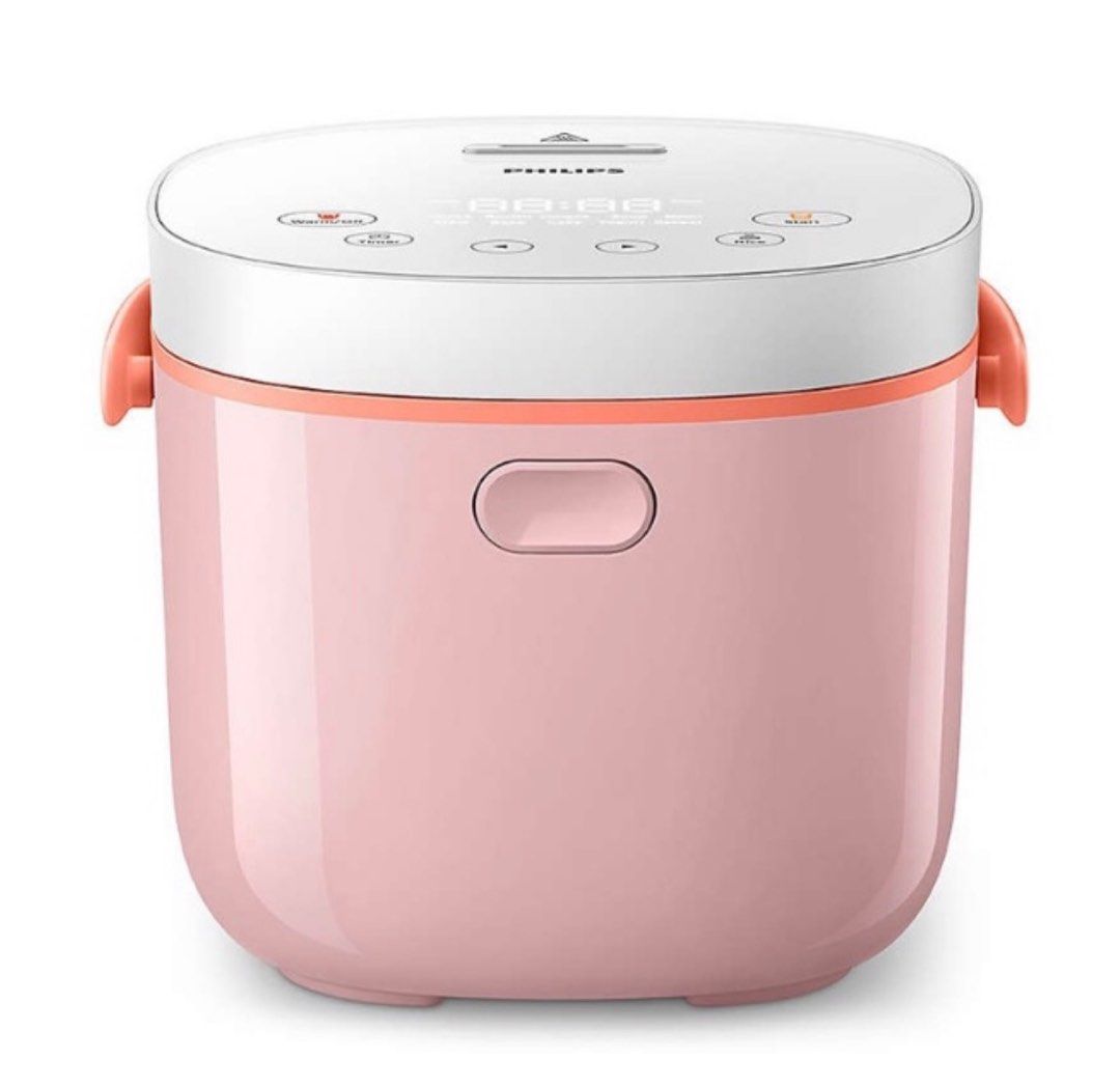 Philips mini rice cooker 0.7L pink - HD3070, TV & Home Appliances ...