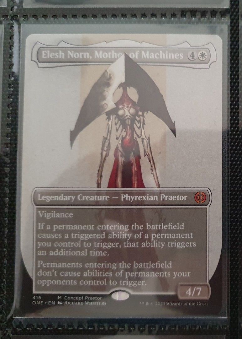 Phyrexia: All Will Be One Variants: Elesh Norn, Mother of Machines (416 ...