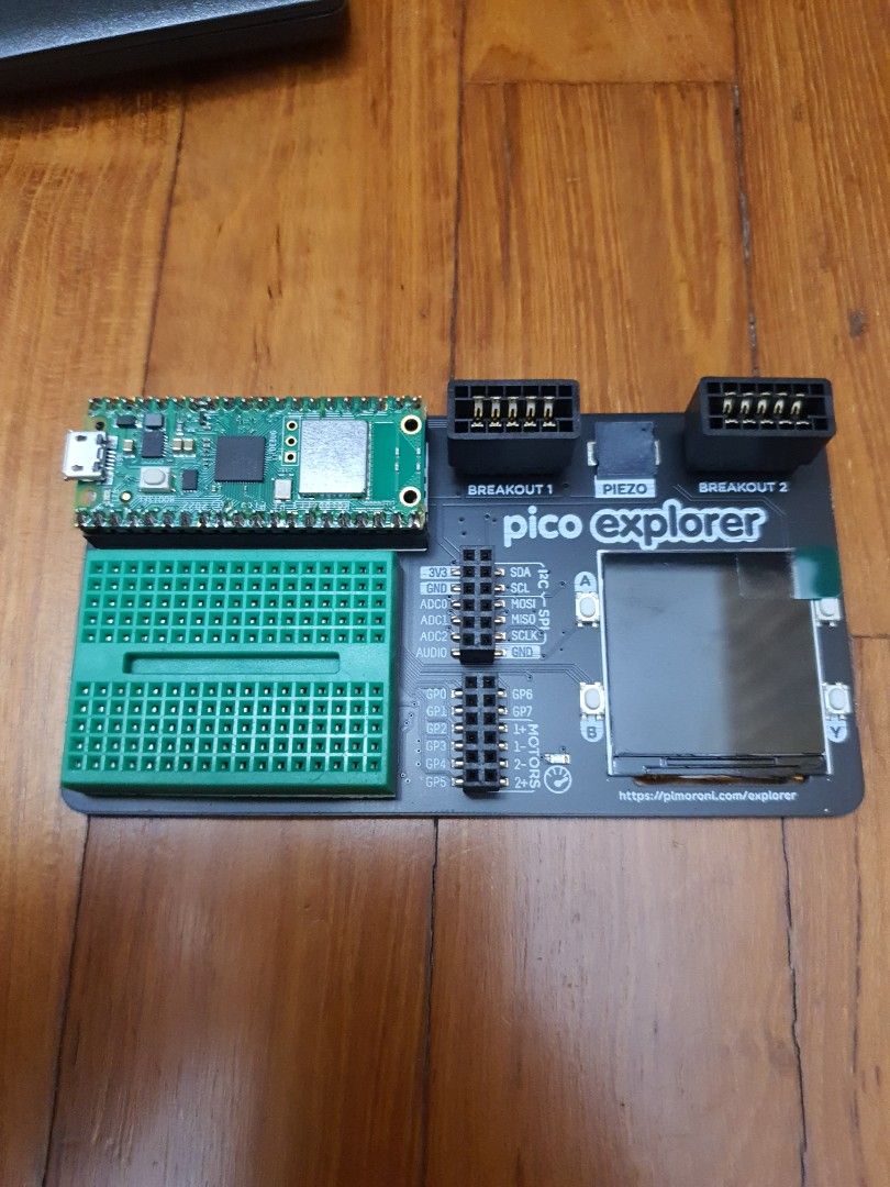 Pico explorer board with raspberry pi pico w, Computers & Tech, Parts & Accessories, Computer ...