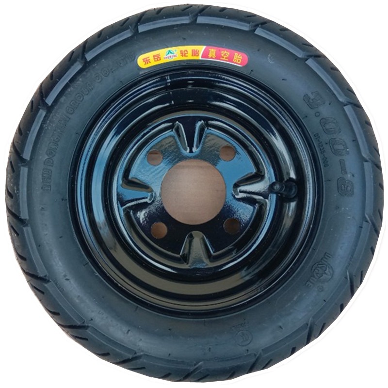 3.00-8 PMA Tubeless Tire with Rim [PMA PAB Eco drive Jimove MC Zebra ...