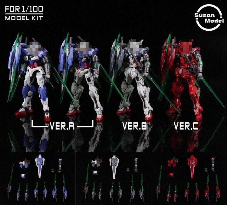 MG Exia R4 Gundam Expansion 1/100 by Susan Model - Repair IV Compatible ...