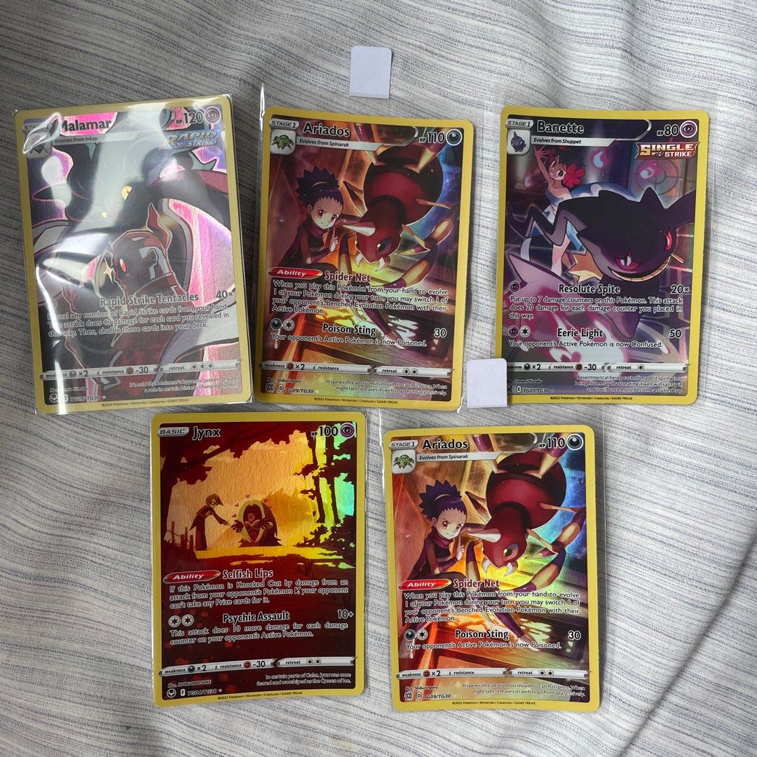 POKEMON TCG CHR TG CARDS CROWN ZENITH LOST ORIGIN SILVER TEMPEST ASTRAL ...