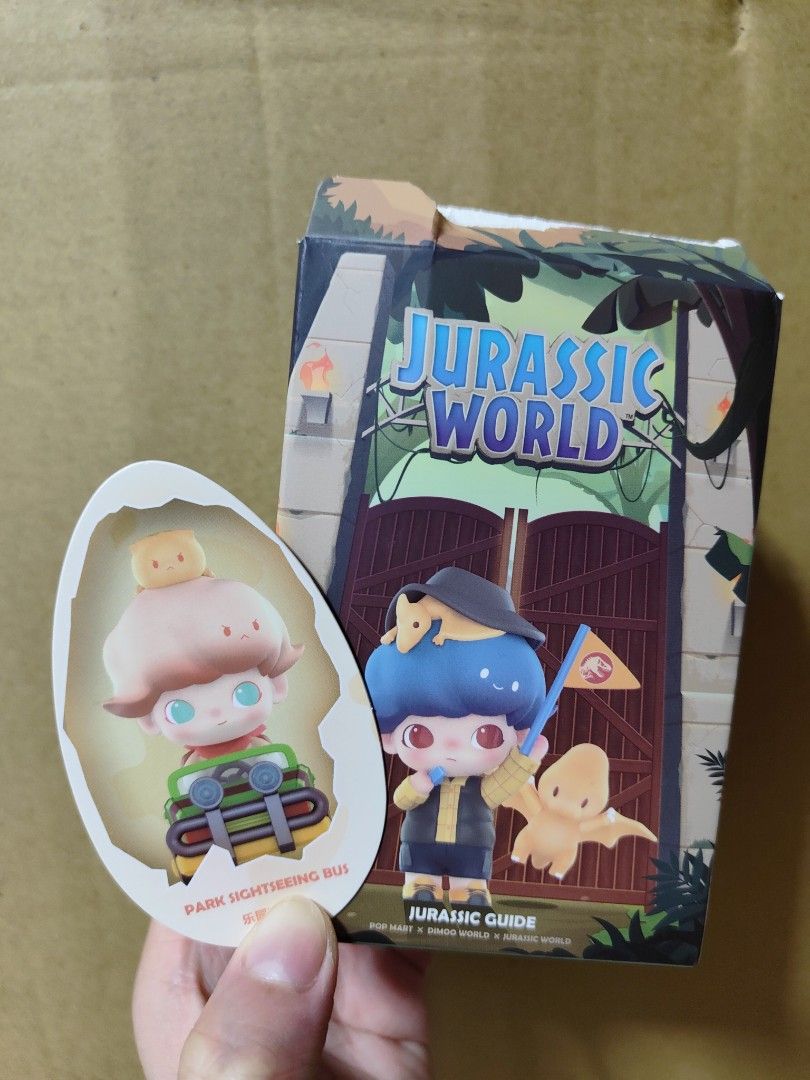 Popmart Dimoo Jurassic World, Hobbies & Toys, Toys & Games on Carousell