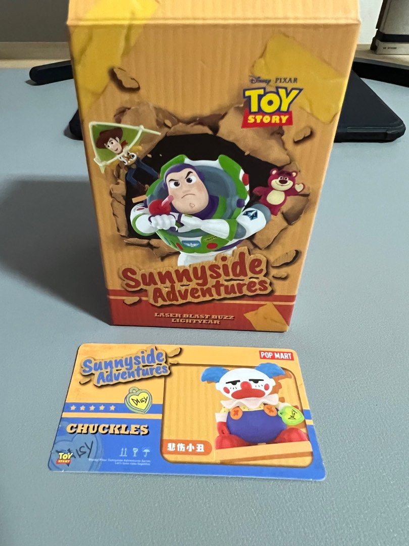 Popmart Toy Story Sunnyside Adventures (Chuckles), Hobbies & Toys, Toys ...
