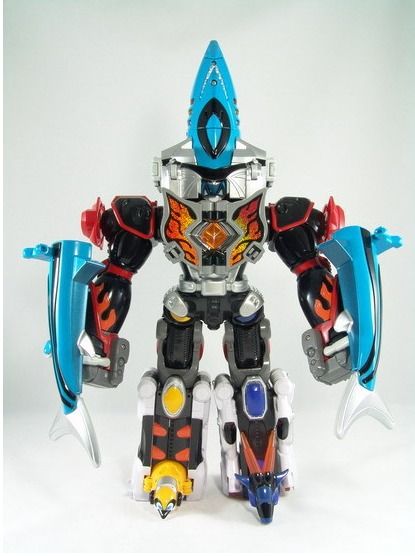 Japan Version Power Rangers Jungle Fury Gekiranger DX Geki Shark zord ...