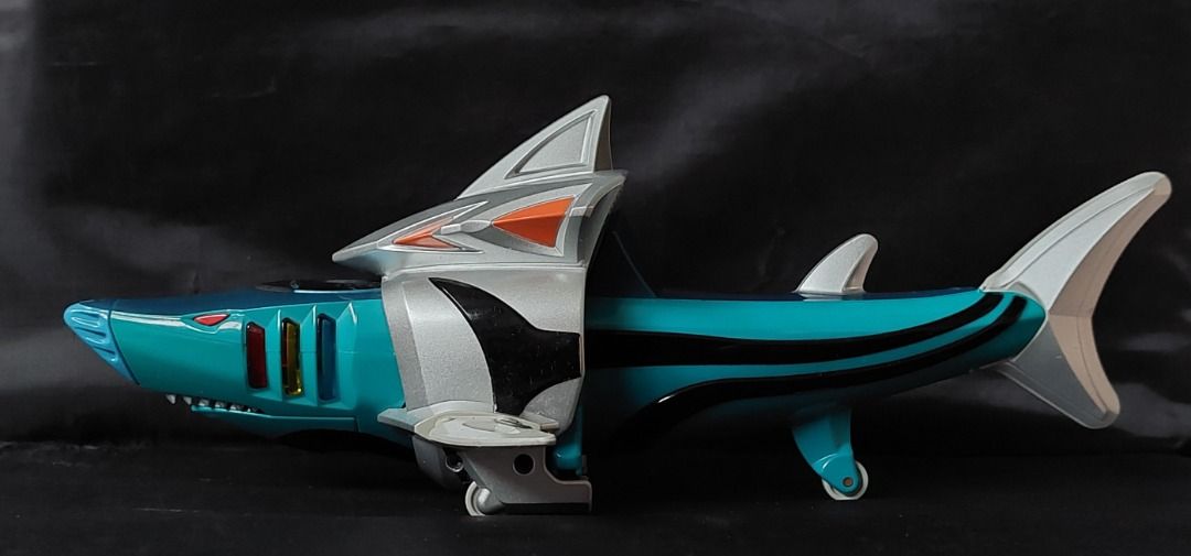Japan Version Power Rangers Jungle Fury Gekiranger DX Geki Shark zord ...