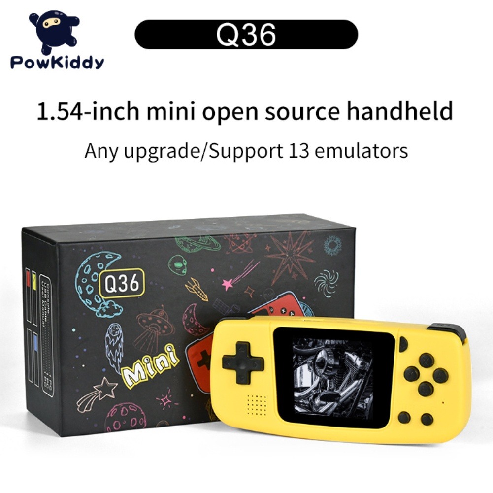 Powkiddy Funkey S Q36 Mini 1.5 inch IPS Retro Gameboy handheld Anbernic ...