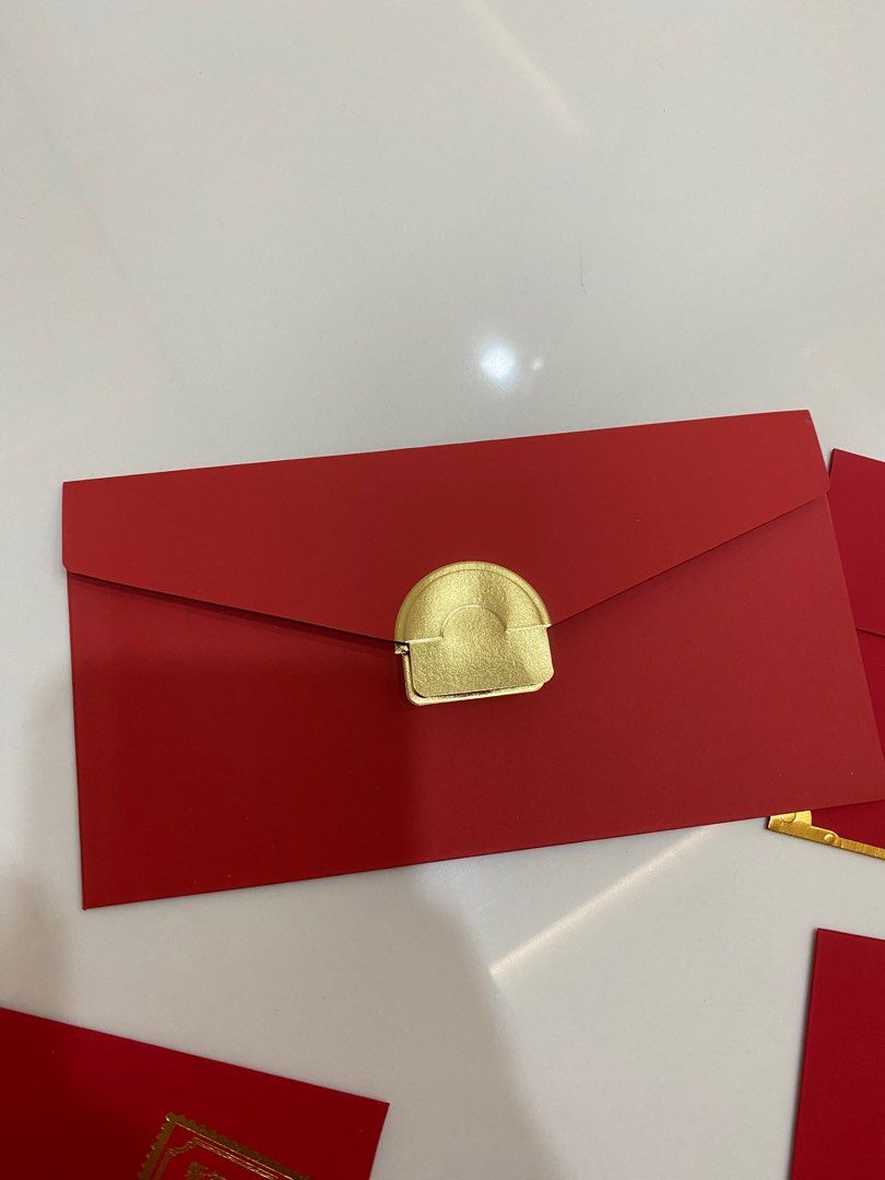 Prada Red packets, Luxury, Accessories on Carousell