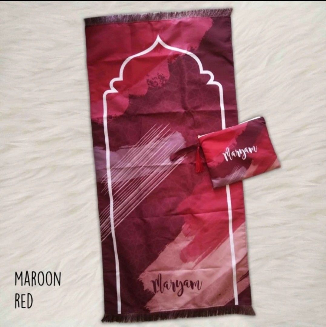 Prayer mat / mat prayer / prayer mat set / sejadah / telekung ...