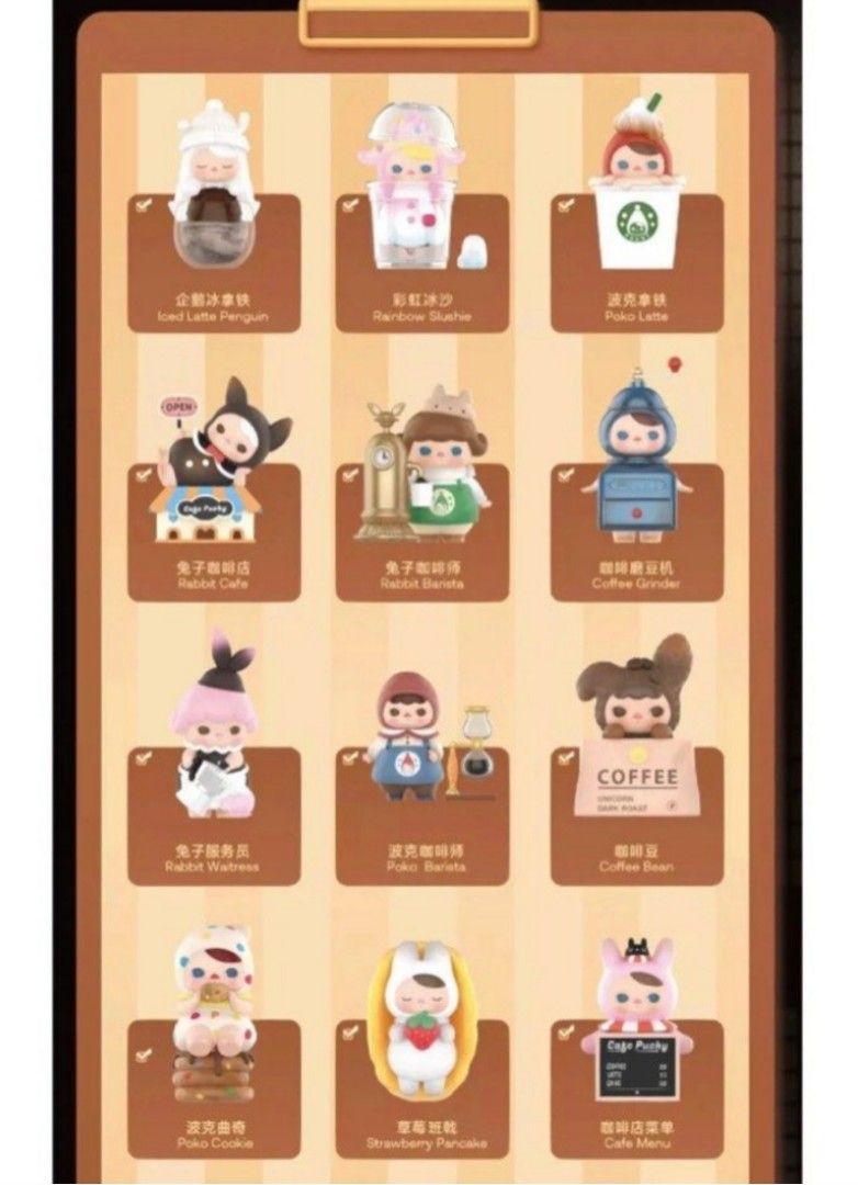 Preorder (Confirmed Design) - Pop Mart popmart Pucky Rabbit Cafe Coffee ...