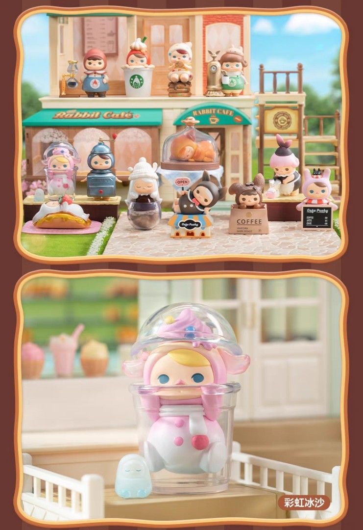 Preorder (Confirmed Design) - Pop Mart popmart Pucky Rabbit Cafe Coffee ...
