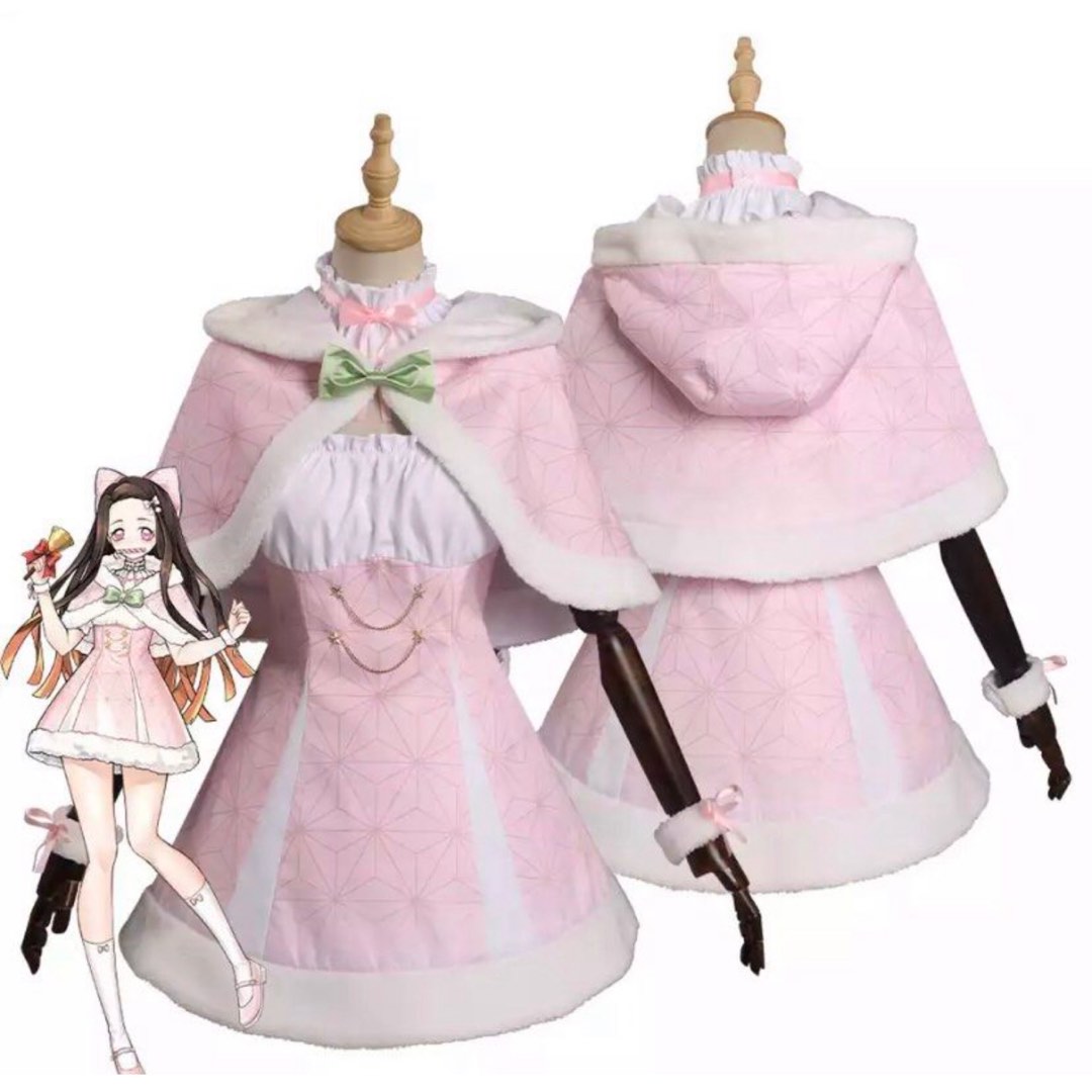 Presale: nezuko winter version cosplay, Hobbies & Toys, Memorabilia ...