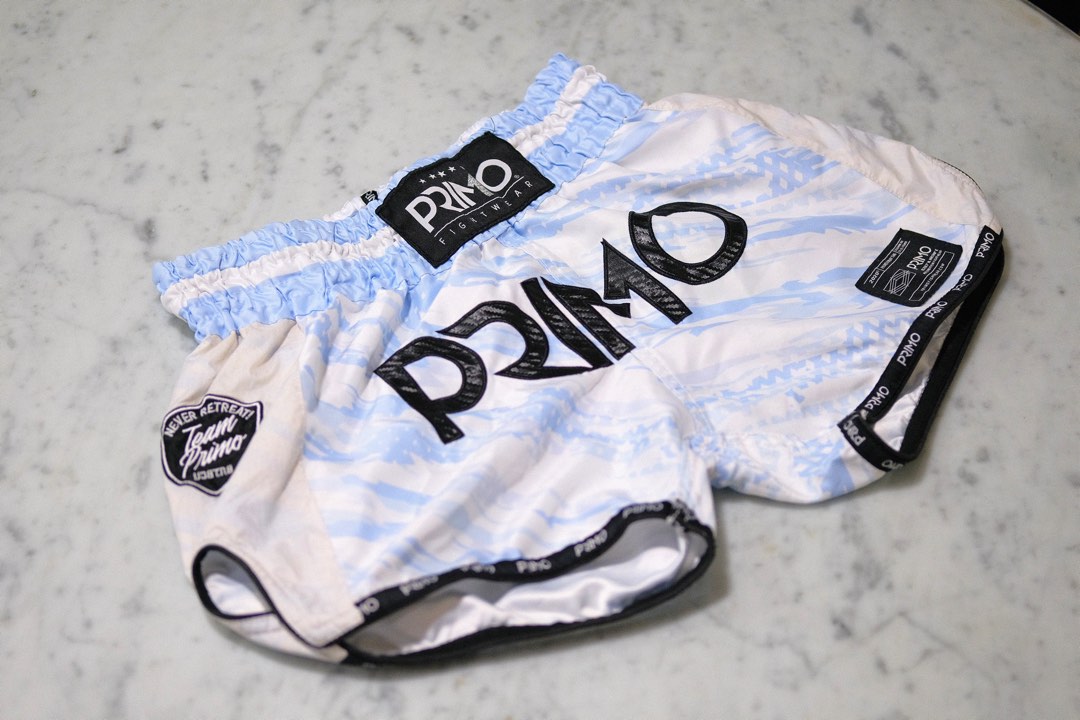 PRIMO Muay Thai Artic Ghost Fight Shorts, Sports Equipment, Other ...