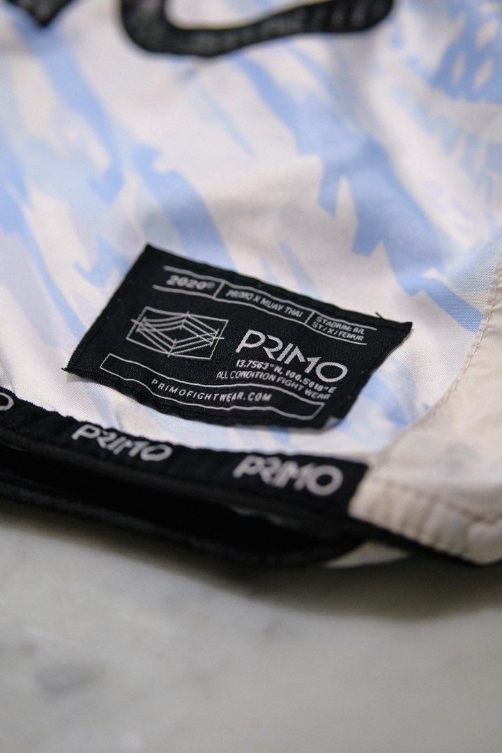 PRIMO Muay Thai Artic Ghost Fight Shorts, Sports Equipment, Other ...