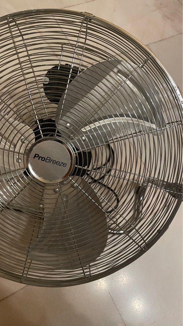 Probreeze adjustable gym floor fan 20 inch, Furniture & Home Living ...