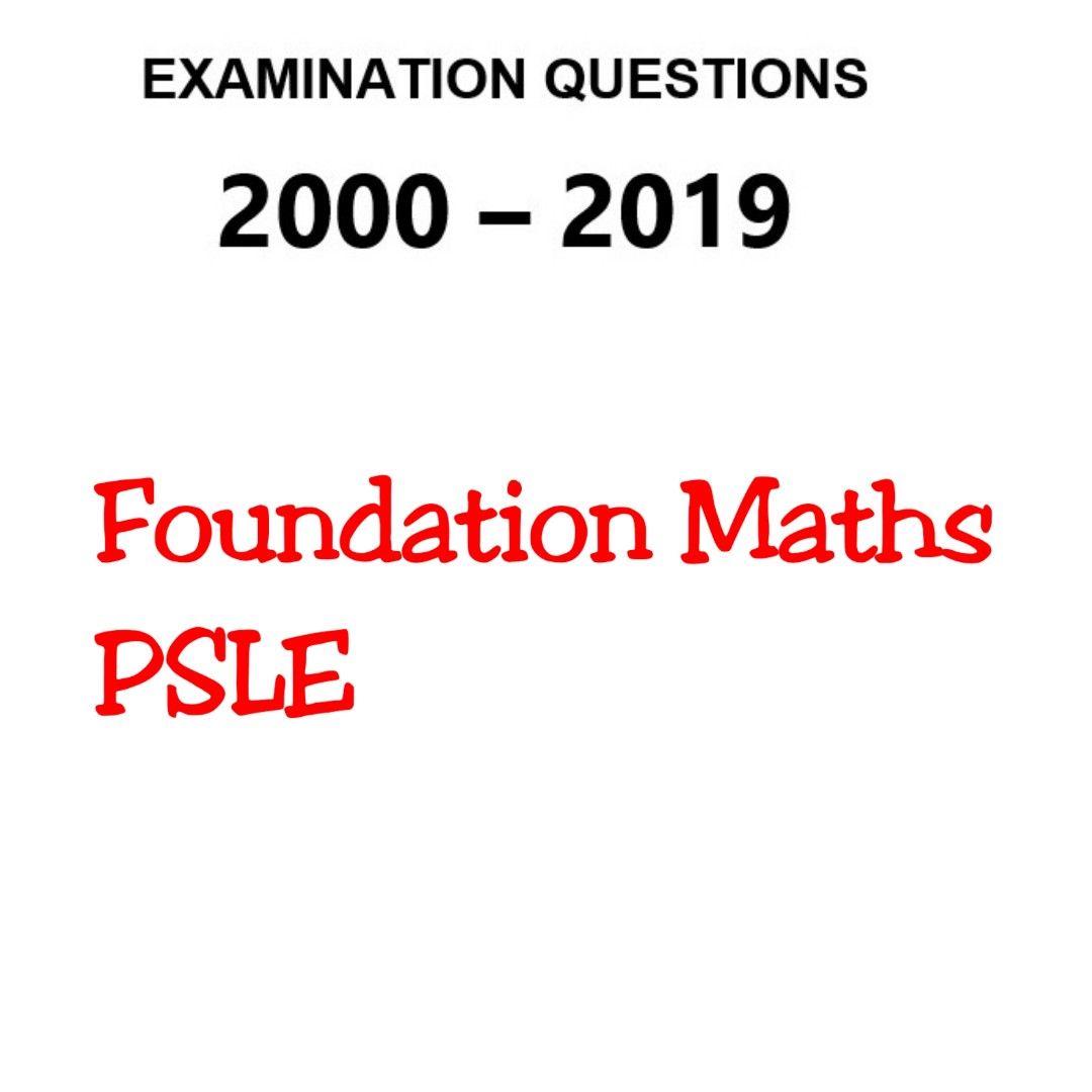 Psle Foundation Maths, Hobbies & Toys, Books & Magazines, Assessment ...