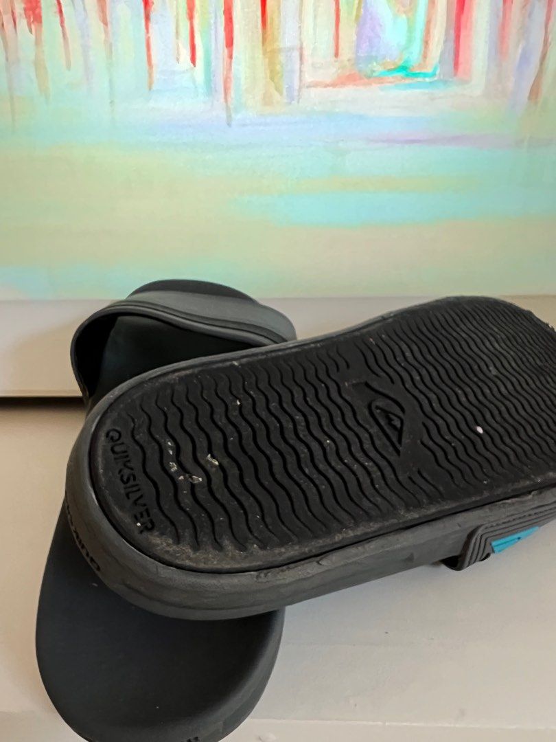 Quicksilver Slides, Men's Fashion, Footwear, Slippers & Slides on Carousell