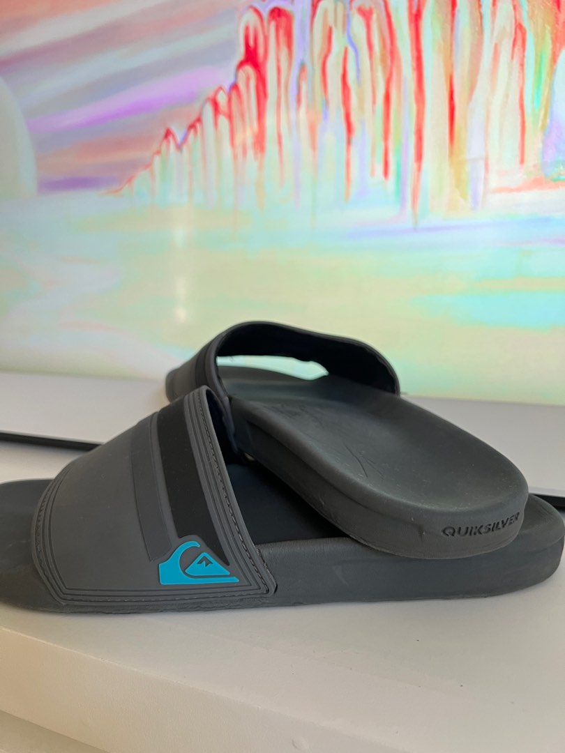 Quicksilver Slides, Men's Fashion, Footwear, Slippers & Slides on Carousell