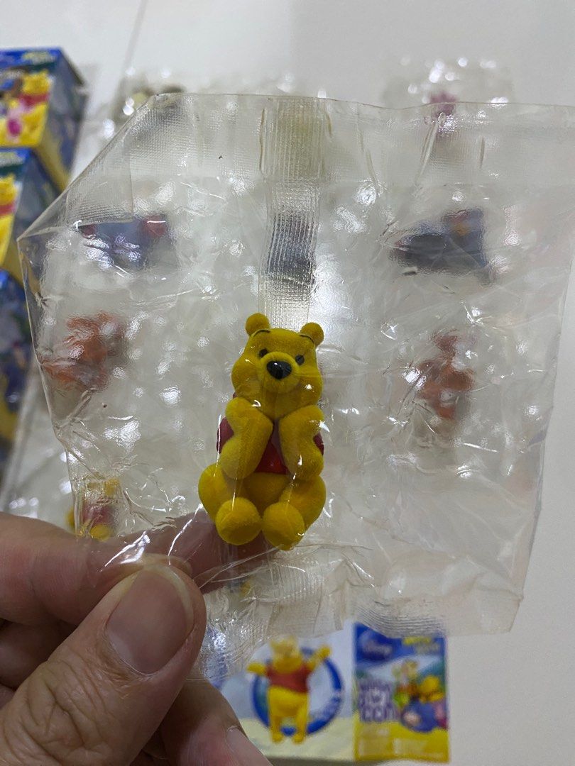 Rare blind box Winnie the Pooh complete set of 12: Disney micro world ...