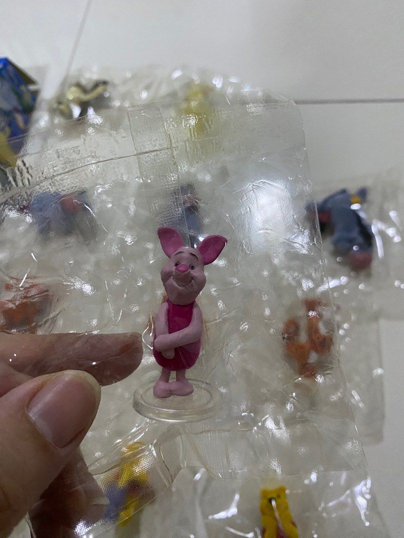 Rare blind box Winnie the Pooh complete set of 12: Disney micro world ...
