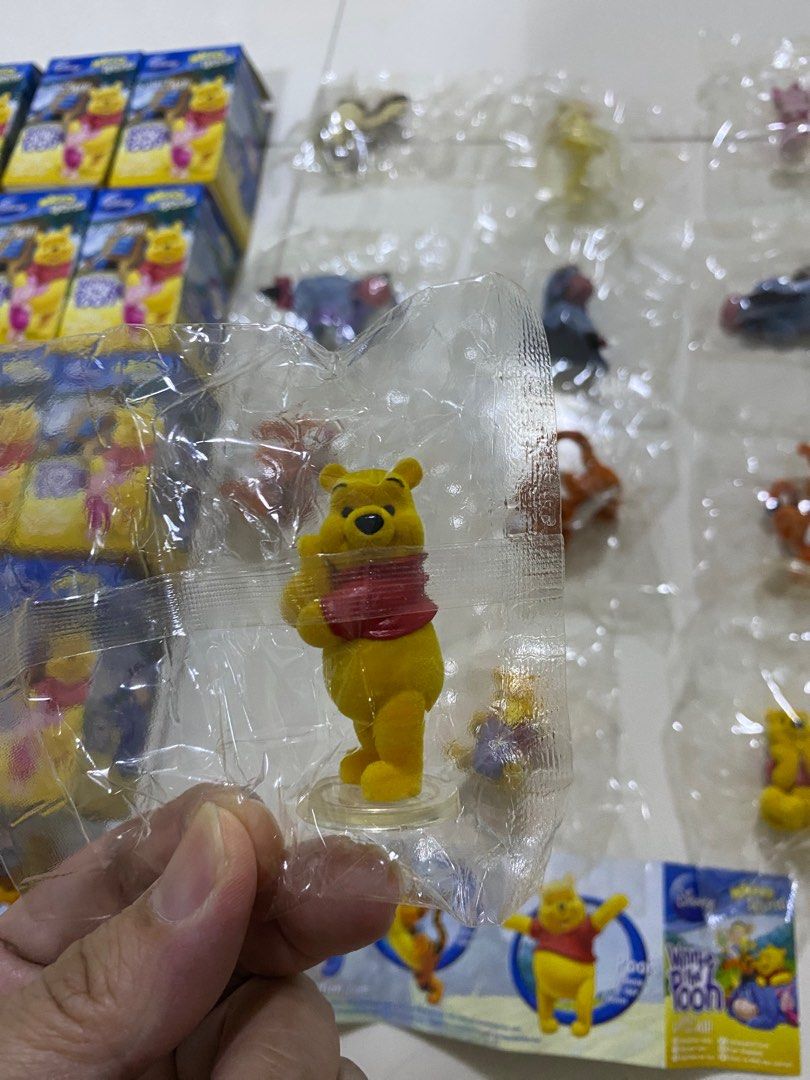 Rare blind box Winnie the Pooh complete set of 12: Disney micro world ...