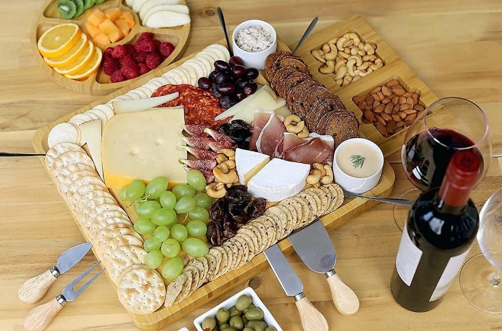(readystock) Unique Cheese Board Birthday Gifts for Women - Wooden ...