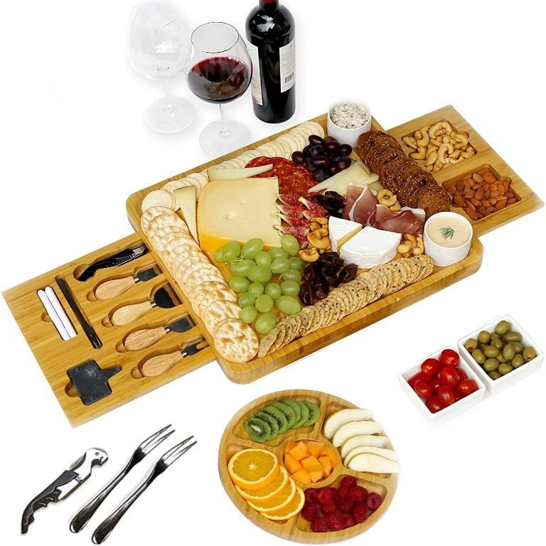 (readystock) Unique Cheese Board Birthday Gifts for Women - Wooden ...