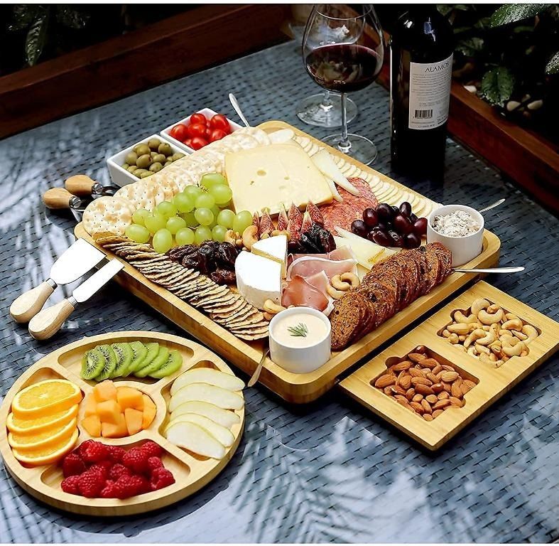 (readystock) Unique Cheese Board Birthday Gifts for Women - Wooden ...