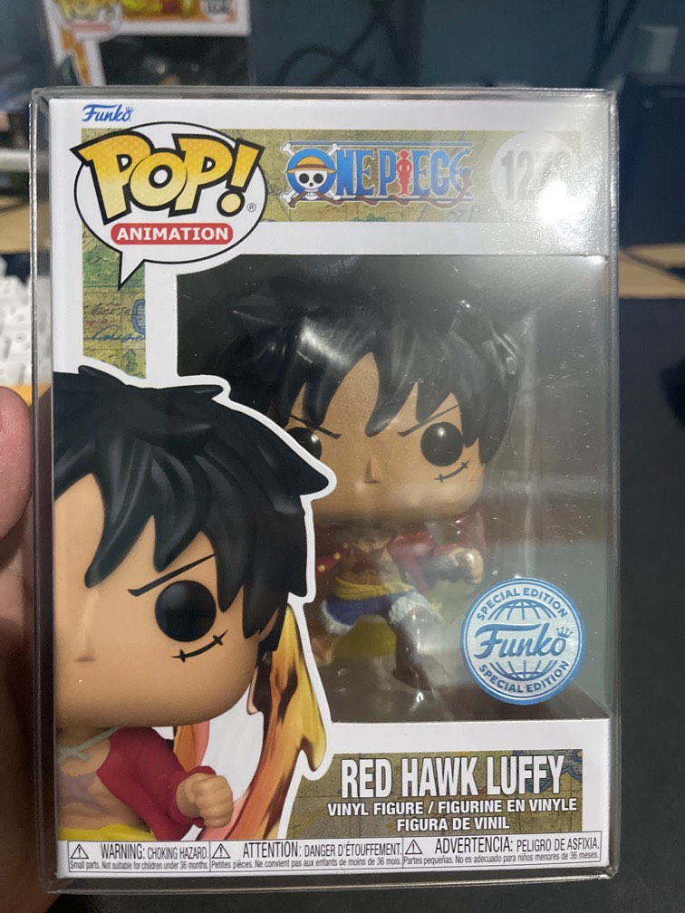 Red Hawk Luffy, Hobbies & Toys, Toys & Games on Carousell