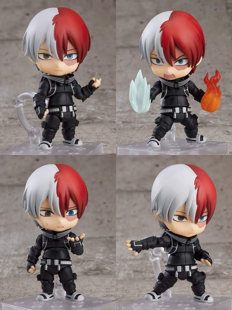 Revoltech All might & Nenderoid Stealth version Deku, Shoto & Bakugo ...