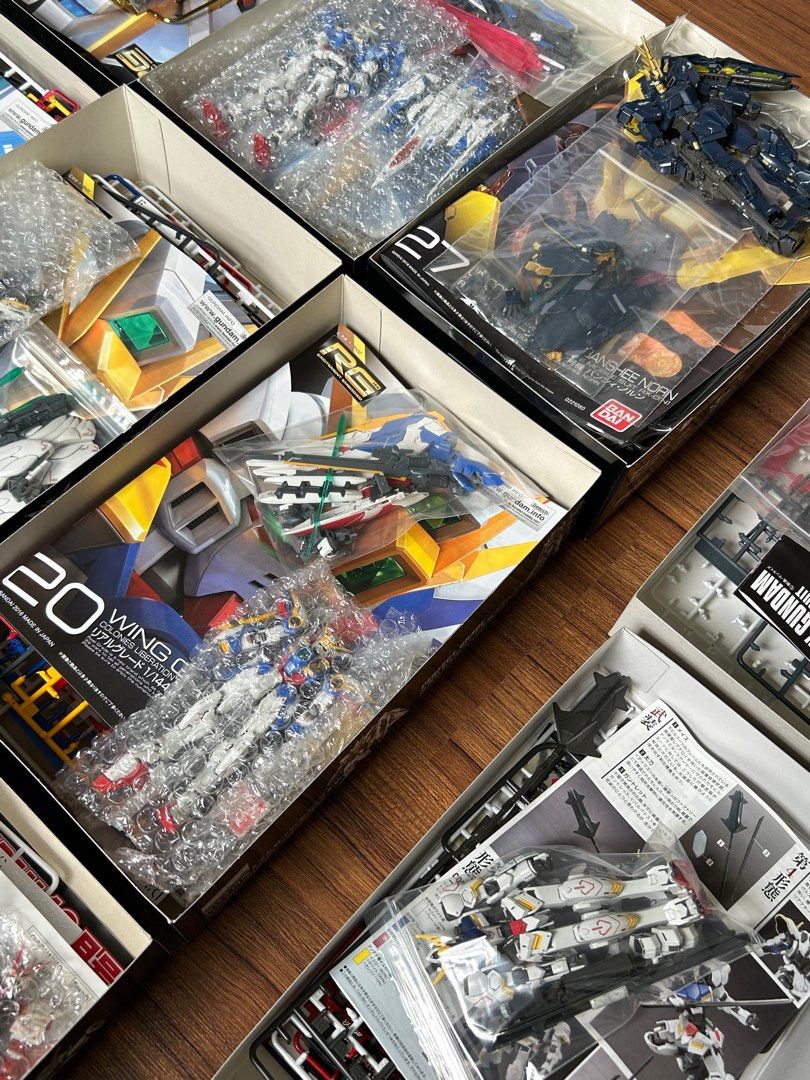 RG & HG Gundam (Built) Real Grade & High Grade Gunpla ($15 - $30 ...