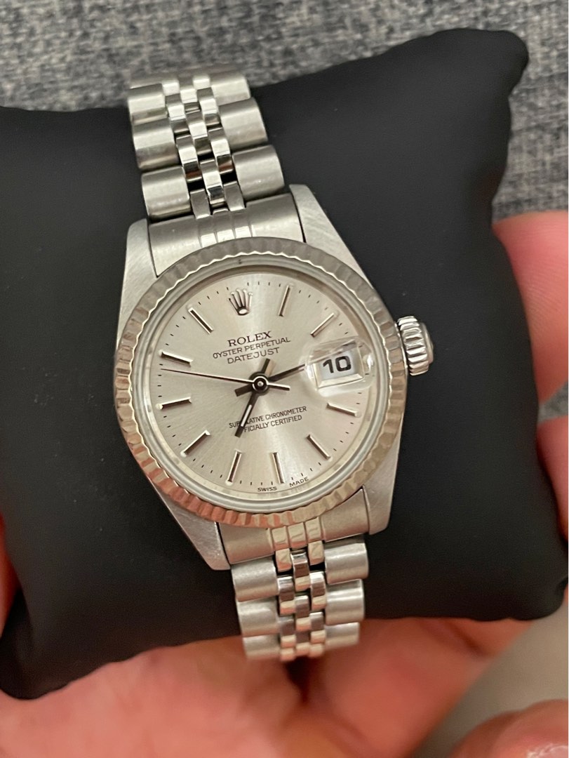 Rolex lady datejust 79174, Luxury, Watches on Carousell