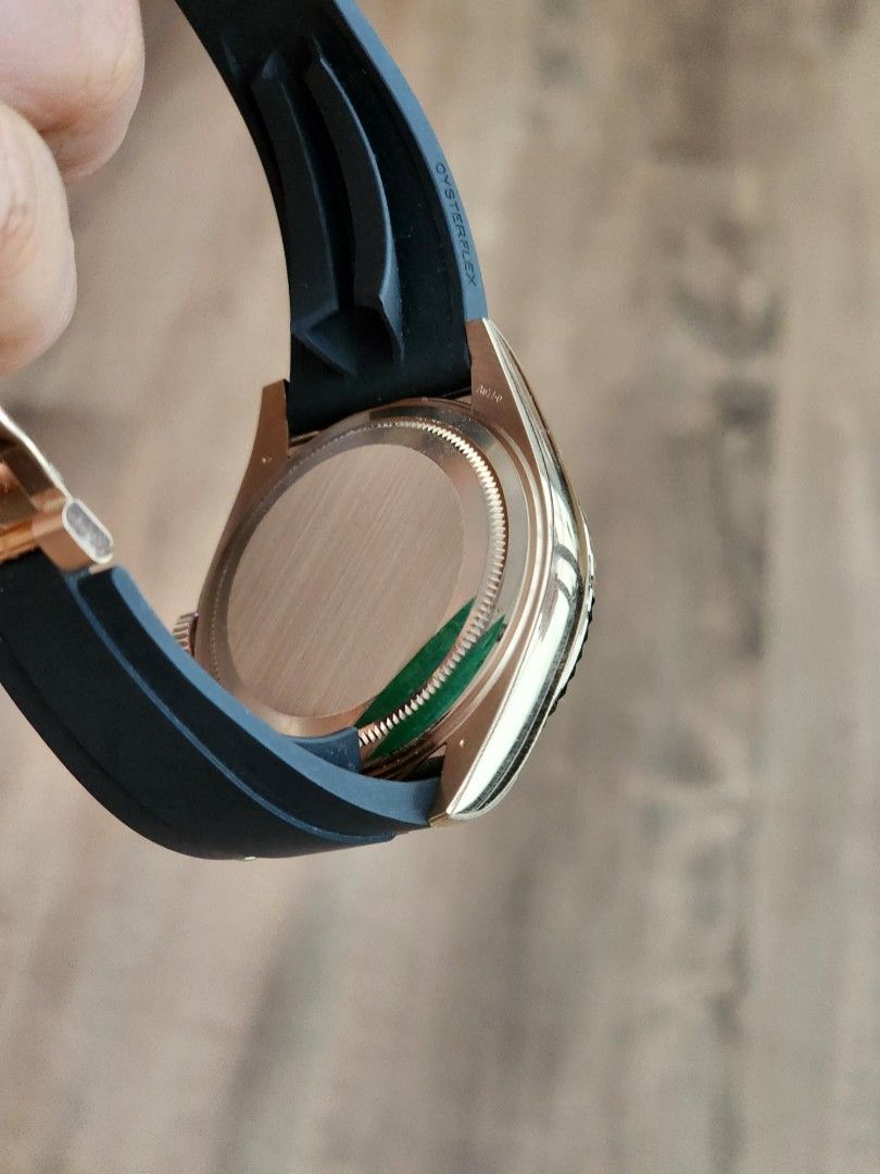 Rolex Rose Gold Sky Dweller, Luxury, Watches on Carousell