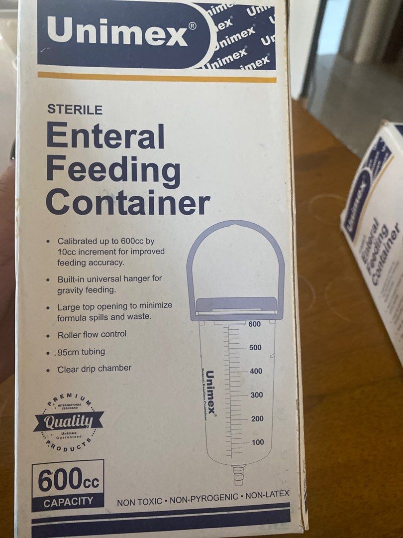 SALE: UNIMEX ENTERAL FEEDING CONTAINER, Babies & Kids, Nursing ...