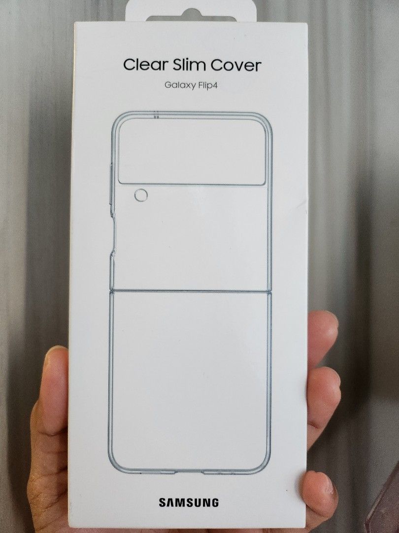 Samsung Flip 4 Clear Casing Mobile Phones Gadgets Mobile Gadget Accessories Cases