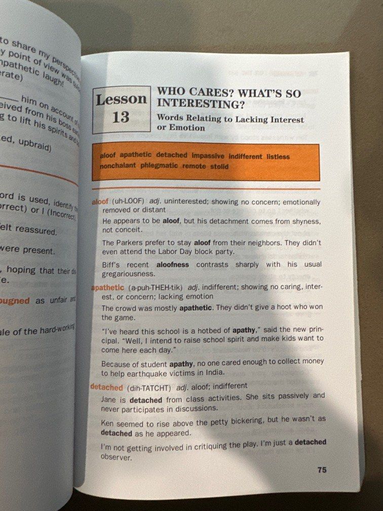 SAT vocabulary book, Hobbies & Toys, Books & Magazines, Textbooks on ...