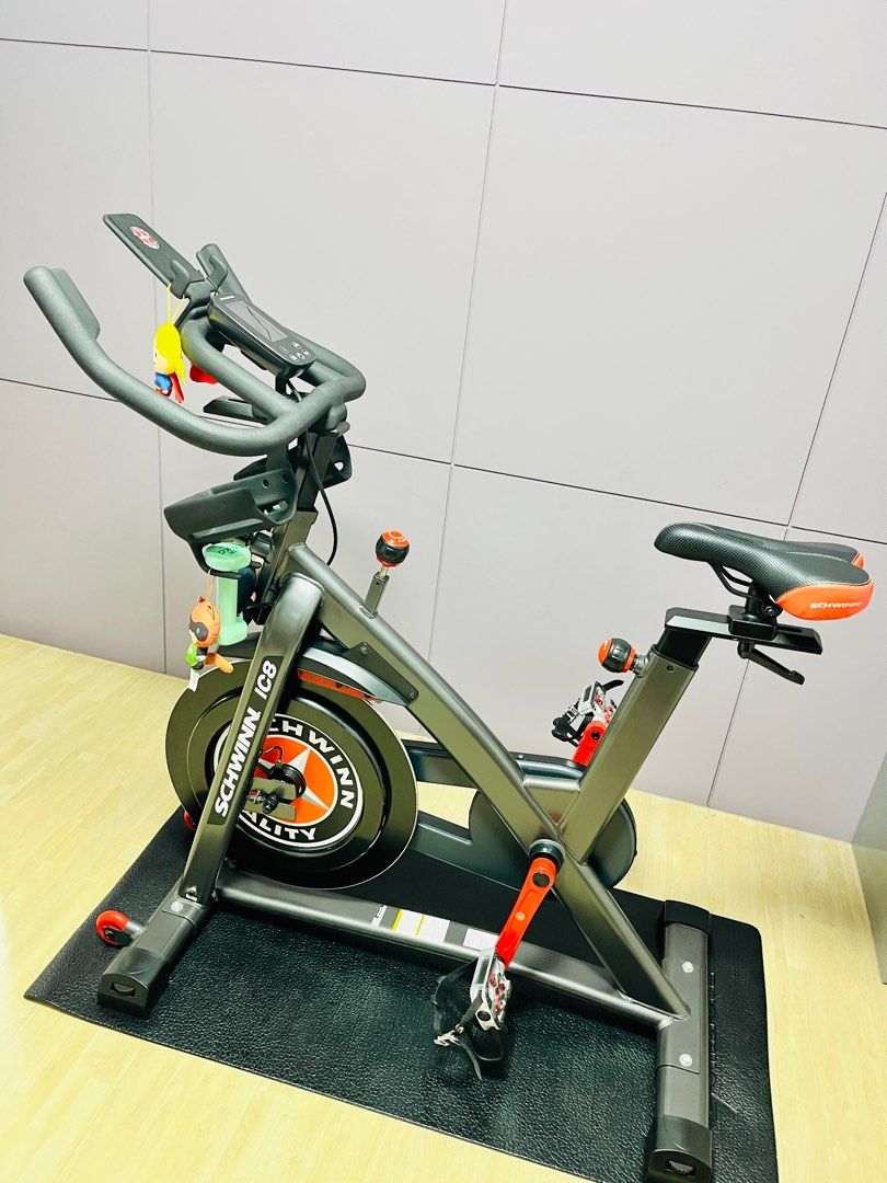 Schwinn IC8 Spin Bike, Sports Equipment, Exercise & Fitness, Cardio & Fitness Machines on Carousell