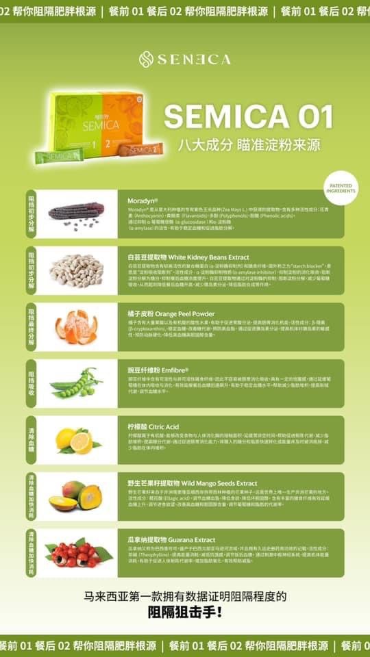 Semica by Seneca, Health & Nutrition, Health Supplements, Health Food ...