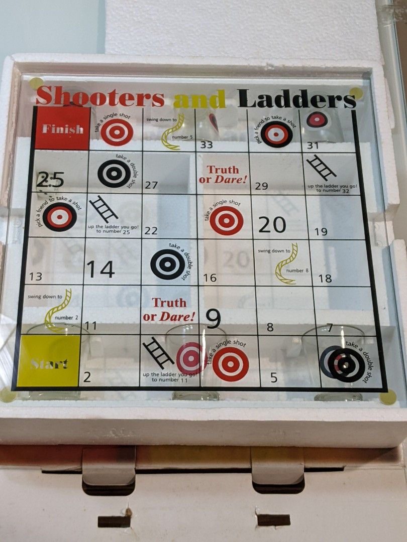 Shooters and Ladders Game, Hobbies & Toys, Toys & Games on Carousell