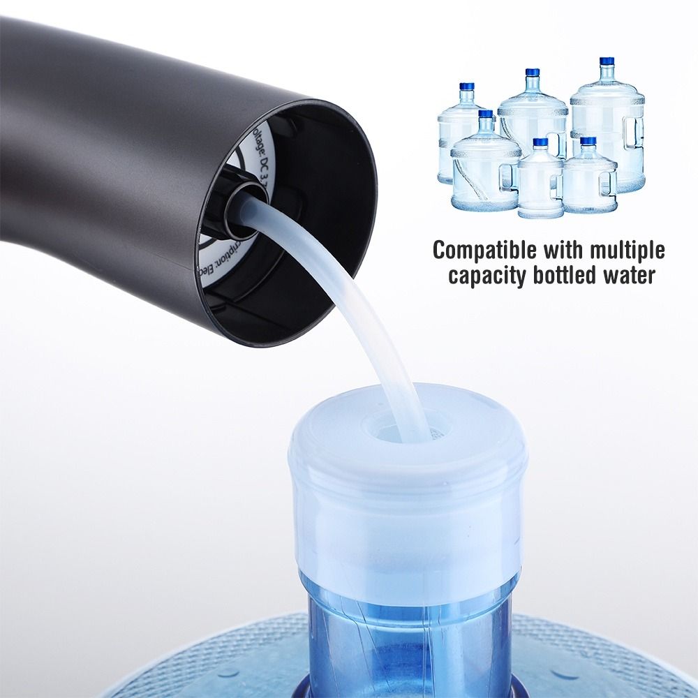 Smart Water Dispenser Pump One-key Fast Pumping USB Rechargeable Free ...