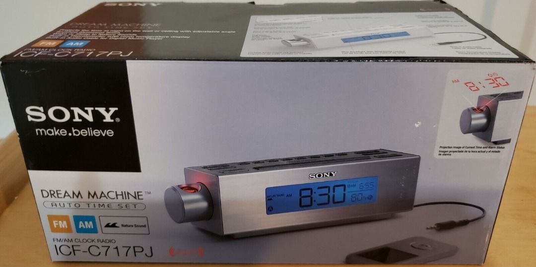 SONY Projection FM/AM Clock Radio, TV & Home Appliances, Other Home ...