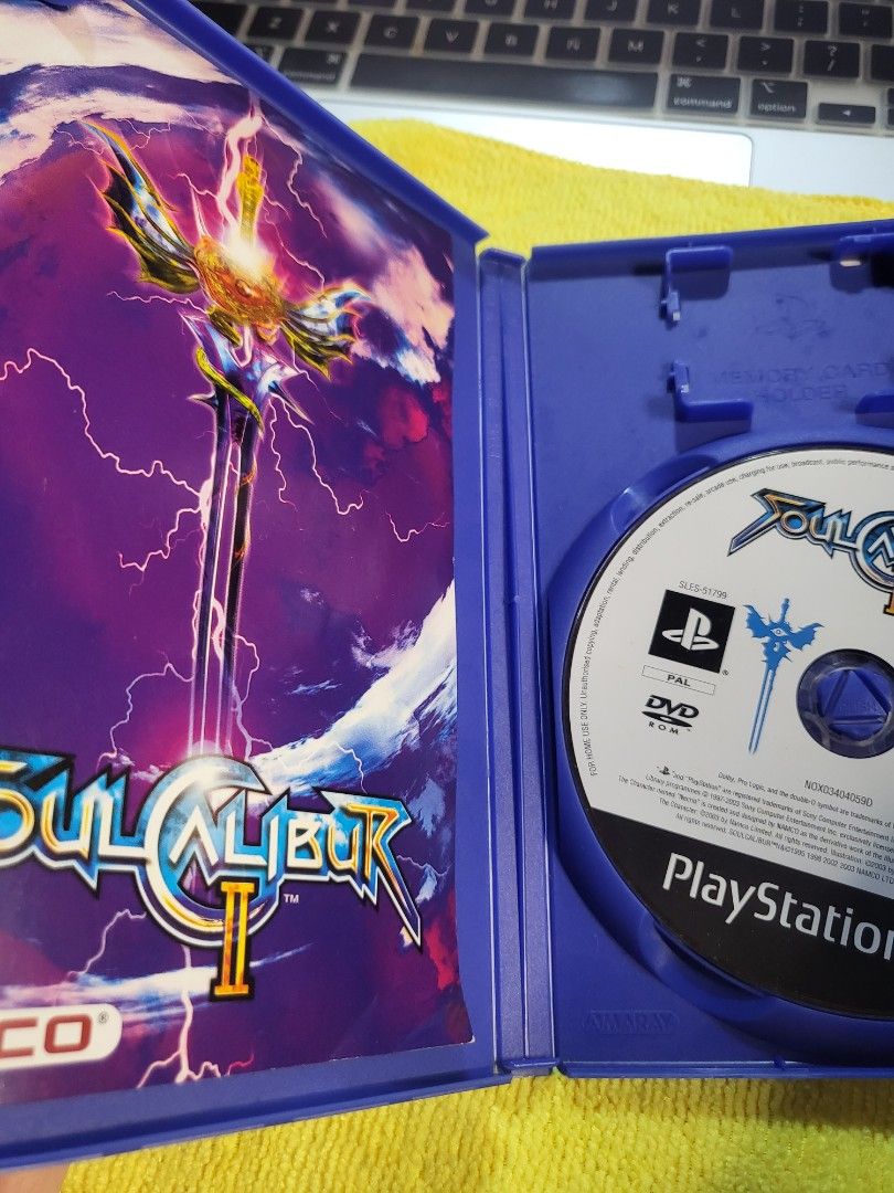 Soul Calibur II PS2 PAL Original CIB, Video Gaming, Video Games ...