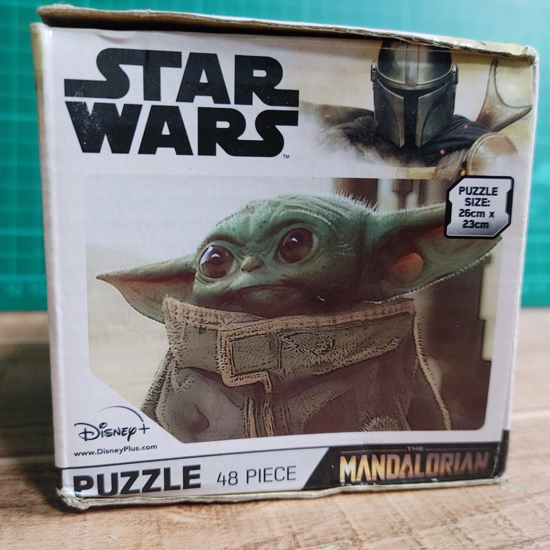 Starwars baby Yoda Jigsaw puzzle, Hobbies & Toys, Toys & Games on Carousell