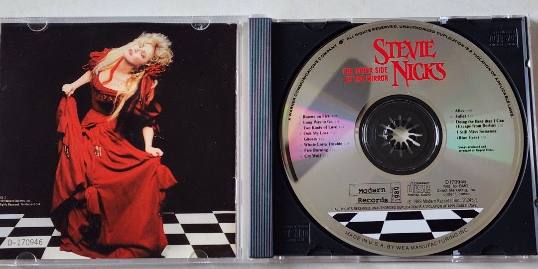 Stevie Nicks ~ The Other Side Of The Mirror ( US PRESS ) CD, Hobbies ...