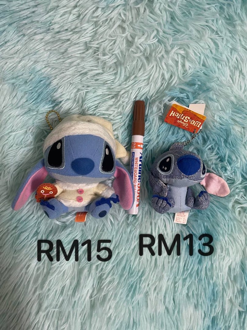 Stitch Keychain (tag disney lilo and stitch, Hobbies & Toys, Toys ...